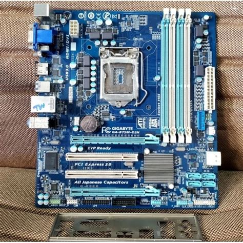 Jual Motherboard Gigabyte B75m D3h Intel Lga 1155 Gen 2 3 Ddr3 Shopee Indonesia
