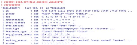 Solved Using R Programming Load The “stroke