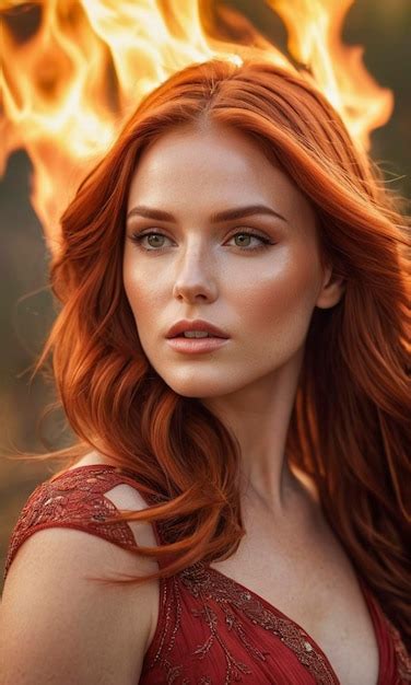 Fiery Redhaired Vixen With Freckles Images Free Download On Freepik