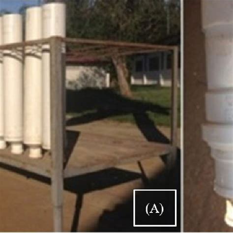 A PVC Columns Used As Experimental Units Supported In Structure Download Scientific Diagram