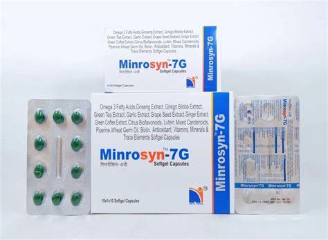 Biotin Antioxidant Vitamins Minerals And Trace Elements Softgel Capsules