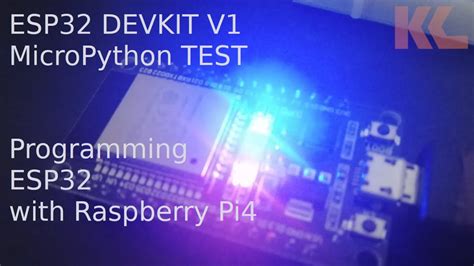Esp32 Micropython Test Blink Led Youtube