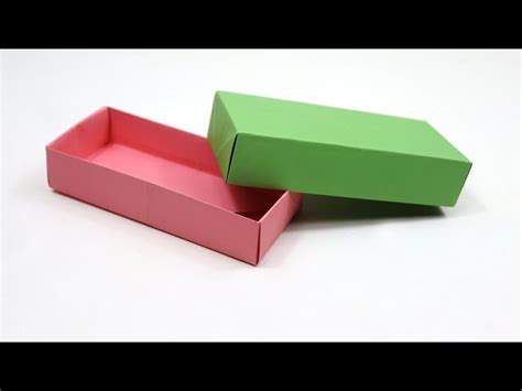 How To Make A Paper Rectangle Box