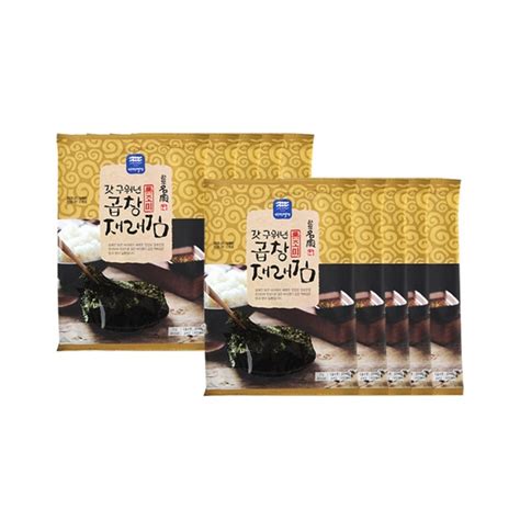 바다명가 완도 곱창김 구운곱창김 무조미 김 선물세트 티몬