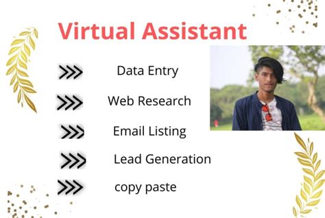 do virtual assistant data entry wed scraping and copy paste by