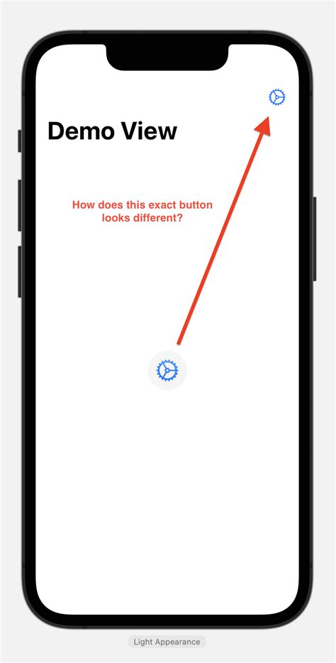 Why The Same Button Looks Different In Body Vs Toolbar Rswiftui