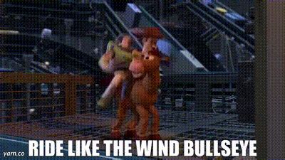 Yarn Ride Like The Wind Bullseye Toy Story 2 1999 Video Clips