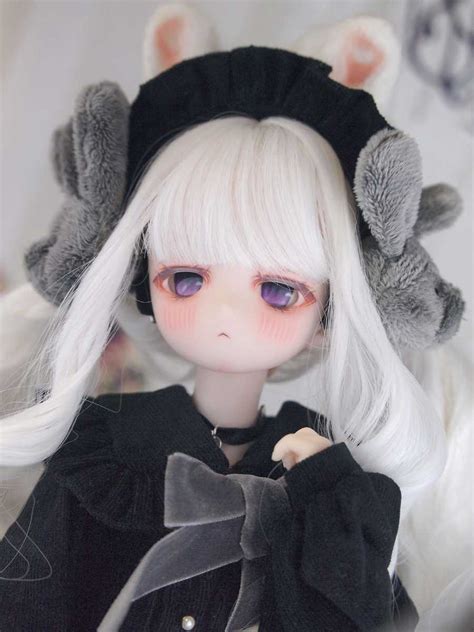 ぐるぐる Ddh 29 Sw肌 ドルフィードリーム Mdd Dollfie Dream カスタムヘッド アイ2種類 パテ盛り 難あり中古
