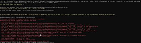 az cli connectedk8s error crd cleanup force delete kubectl client