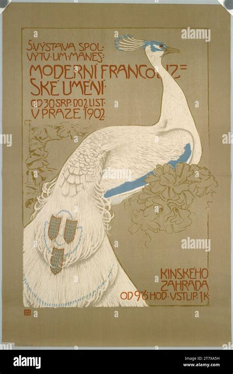 Jan Preisler 5 Exhibition Spol Um Manes Modern French Death 1902