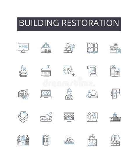 Campus Restoration Icon Stock Illustrations 13 Campus Restoration