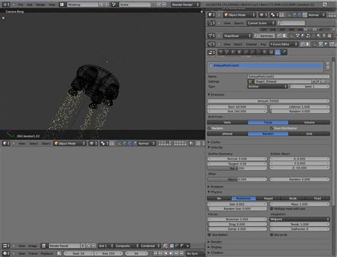 Particles Badly Displaced Upon Rendering Beta Particles And Physics Simulations