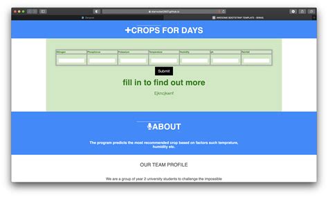 Crop Recommendation Ai Devpost