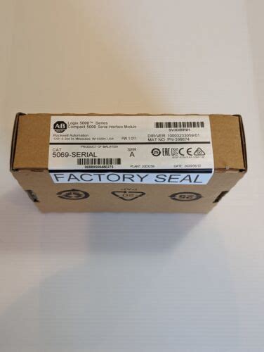 Factory Sealed AB SERIAL Compact Logix Interface Module NEW EBay