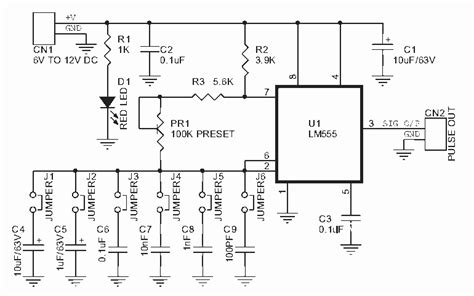 555 Timer Pulse Generator Under Timer Circuits 6854 Next Gr