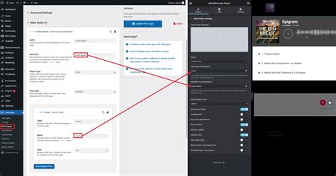 Using Player With Dynamic Custom Fields For Acf Jetengine And Metabox Sonaar