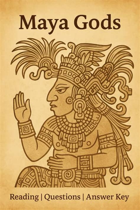 Maya Chaac Ancient Gods World History Mayan Empire Tpt