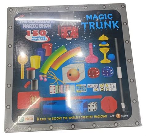 Multicolor Cardboard Magic Trunk Classical Magic Show Game Problem