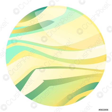 Gradient Sphere Icon Cartoon Vector Circle Ball Stock Vector 5822858 Crushpixel