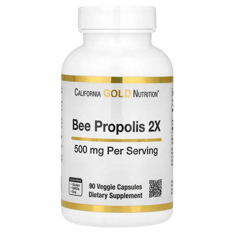 Amazon Com Bee Propolis X Potency Concentrated Extract Mg Equivalent To Mg Of
