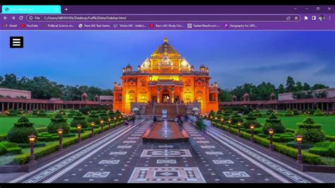 Build Your Own Travel And Tourism Website With Animation Using Html5 And Css3 Hindi Youtube