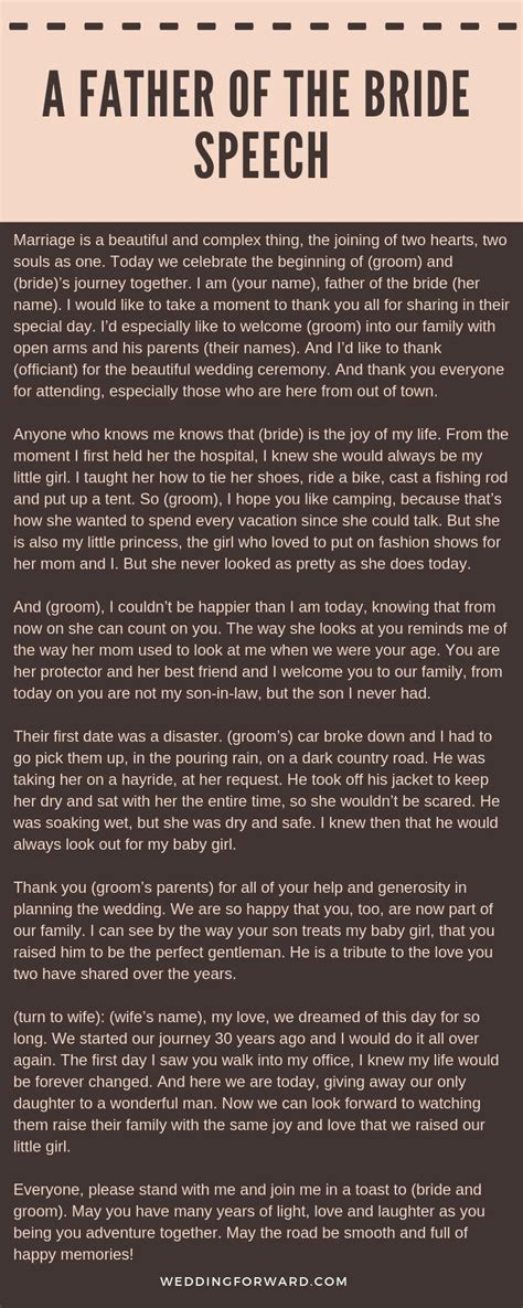 Chatgpt Father Of The Bride Speech Sample At Saspulleyblog Blog