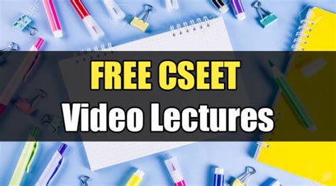CSEET Video Lectures FREE CSEET Video Classes CSCARTINDIA