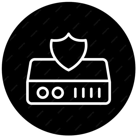 Premium Vector Vector Design Router Firewall Icon Style