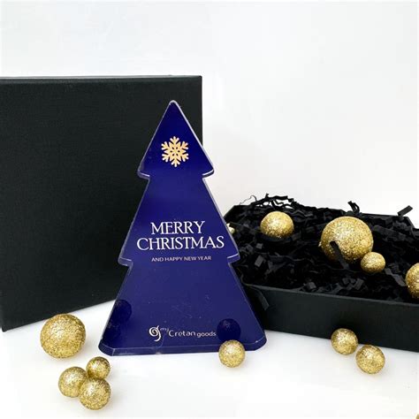 Plexiglass Christmas Tree Branded With Gold Leaf Buy