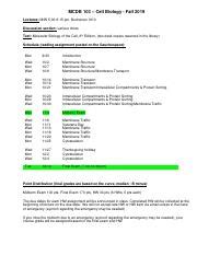 MCDB103 Syllabus 2019 Pdf MCDB 103 Cell Biology Fall 2019 Lectures M W 5 00 6 15 Pm