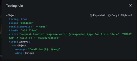 test rule in alert tab column type error · issue 367 · doitintl bigquery grafana · github