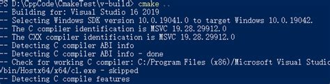 Windows下Cmake使用GCC编译 Sophomores 博客园