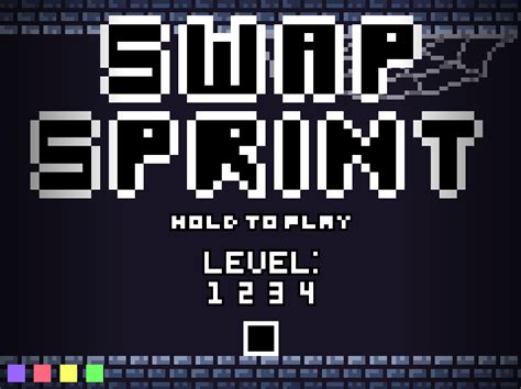 Swap Sprint By Never Make Games For Button Jam Itch Io