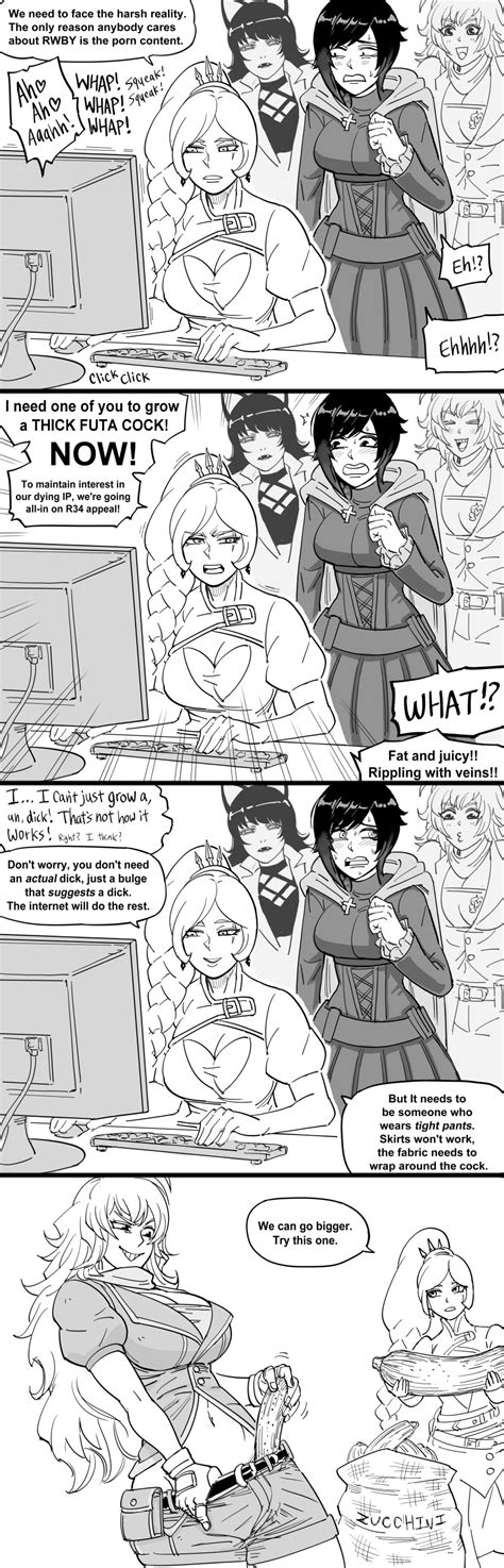 Rule 34 4girls Bb Baalbuddy Big Breasts Blake Belladonna Bulge