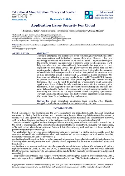 PDF APPLICATION LAYER SECURITY FOR CLOUD