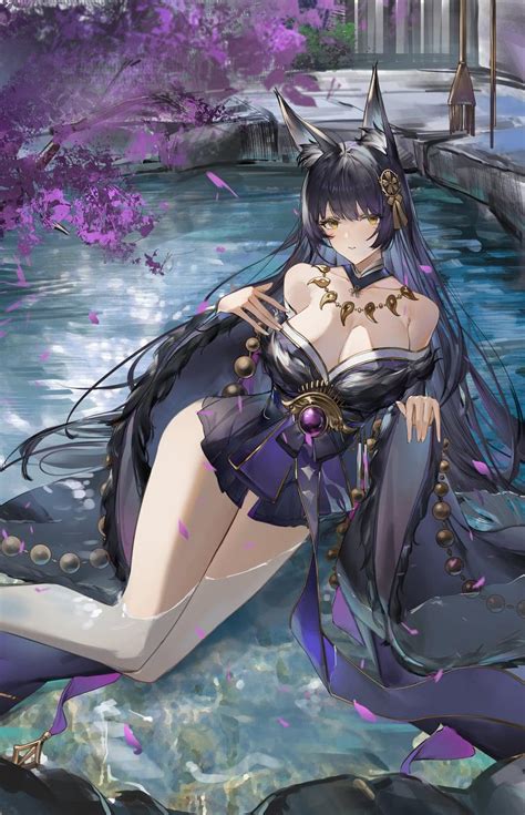 Musashi Azur Lane Ranimegirlsinkimonos