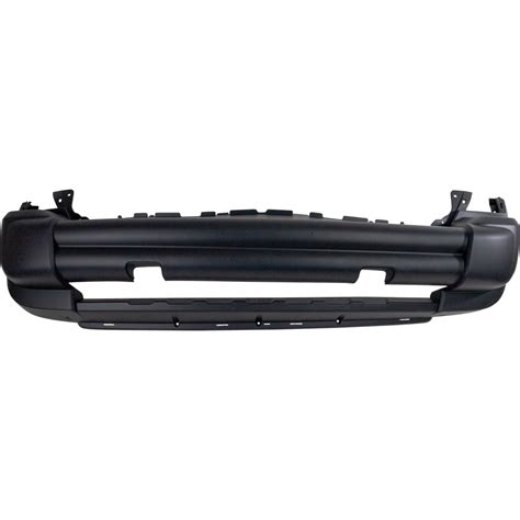 2005 2007 Jeep Liberty Front Bumper Cover Textured W Tow Hook Hole