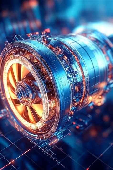 Futuristic Gas Turbine Engine Industrial Power Generation Technology