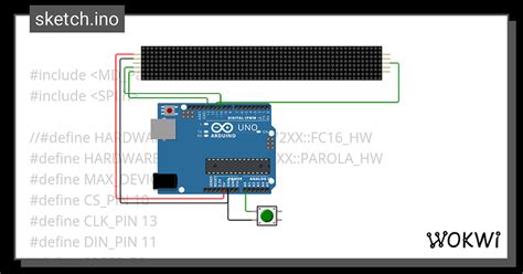 Swap Between Two Messages On Led Matrix Leds And Multiplexing