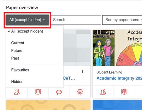Paper Overview Settings University Of Waikato