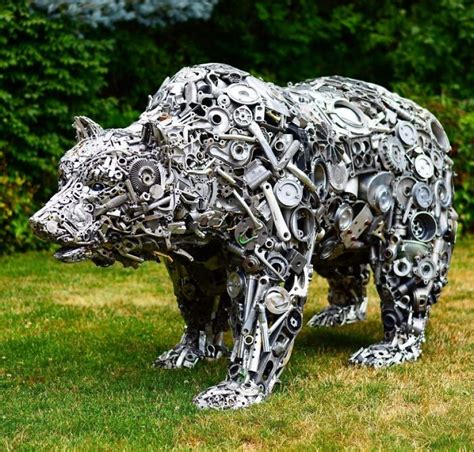 Artista Autodidacta Crea Impresionantes Esculturas A Partir De