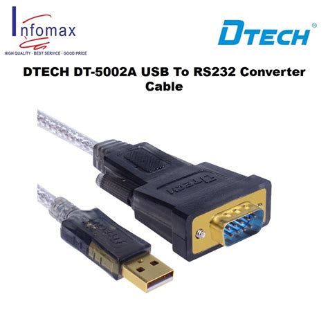 DTECH Usb To Pin Serial Cable RS Male Female Shopee Malaysia