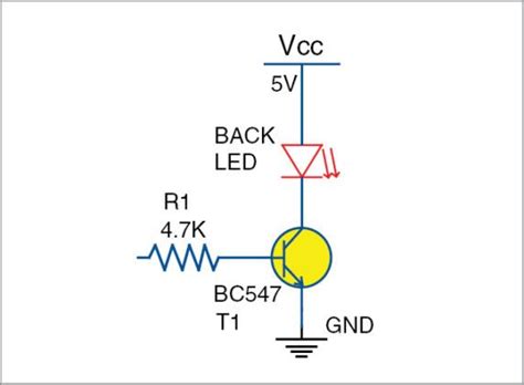 Dimming LCD Backlight Detailed Circuit Diagram Available