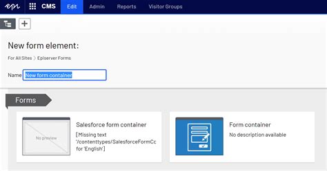 Default Form Elements With Predefined Value For A Custom Form Con