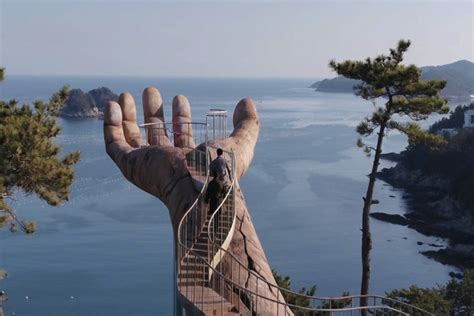 대한민국 여수 여수예술랜드 미디어아트 조각공원 상식닷컴