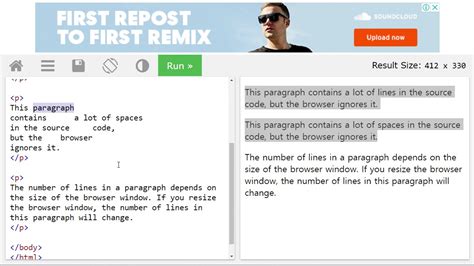 Html Tutorial 07 Paragraph Youtube