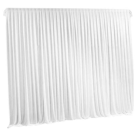 7ft X 7ft White Curtain Backdrop Hire With Stand Kk Events
