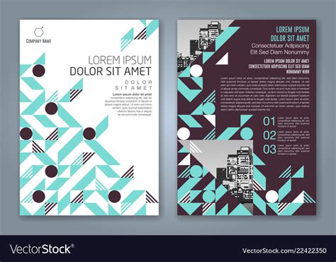 Cover Annual Report 1102 Royalty Free Vector Image