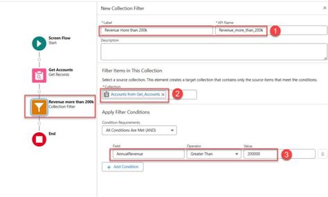 How To Use Collection Filter In Salesforce Flow