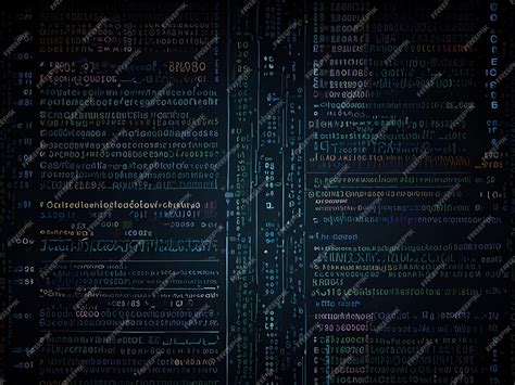 premium photo programming code abstract technology background of
